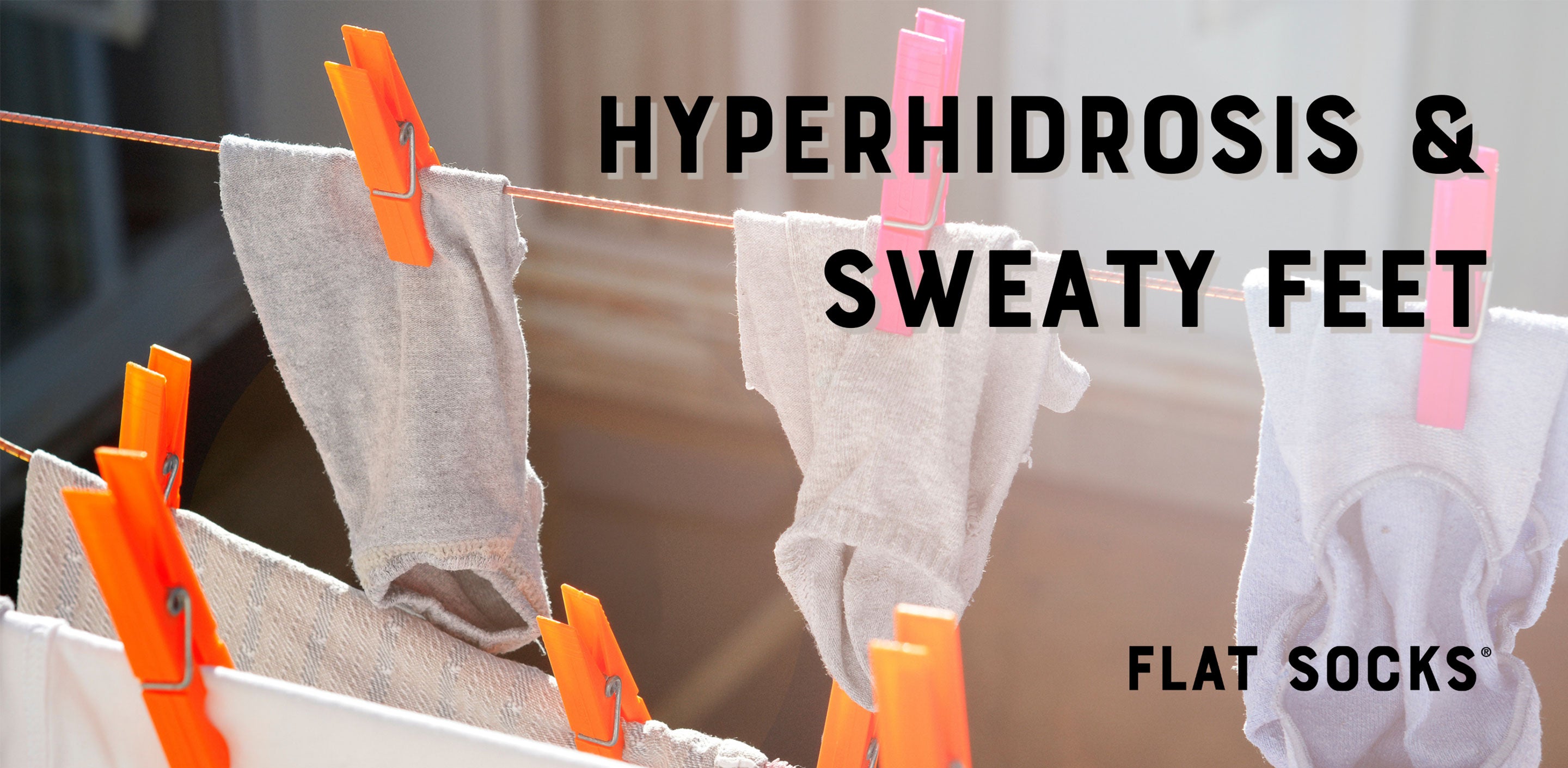 Hyperhidrosis & Sweaty Feet – FLAT SOCKS